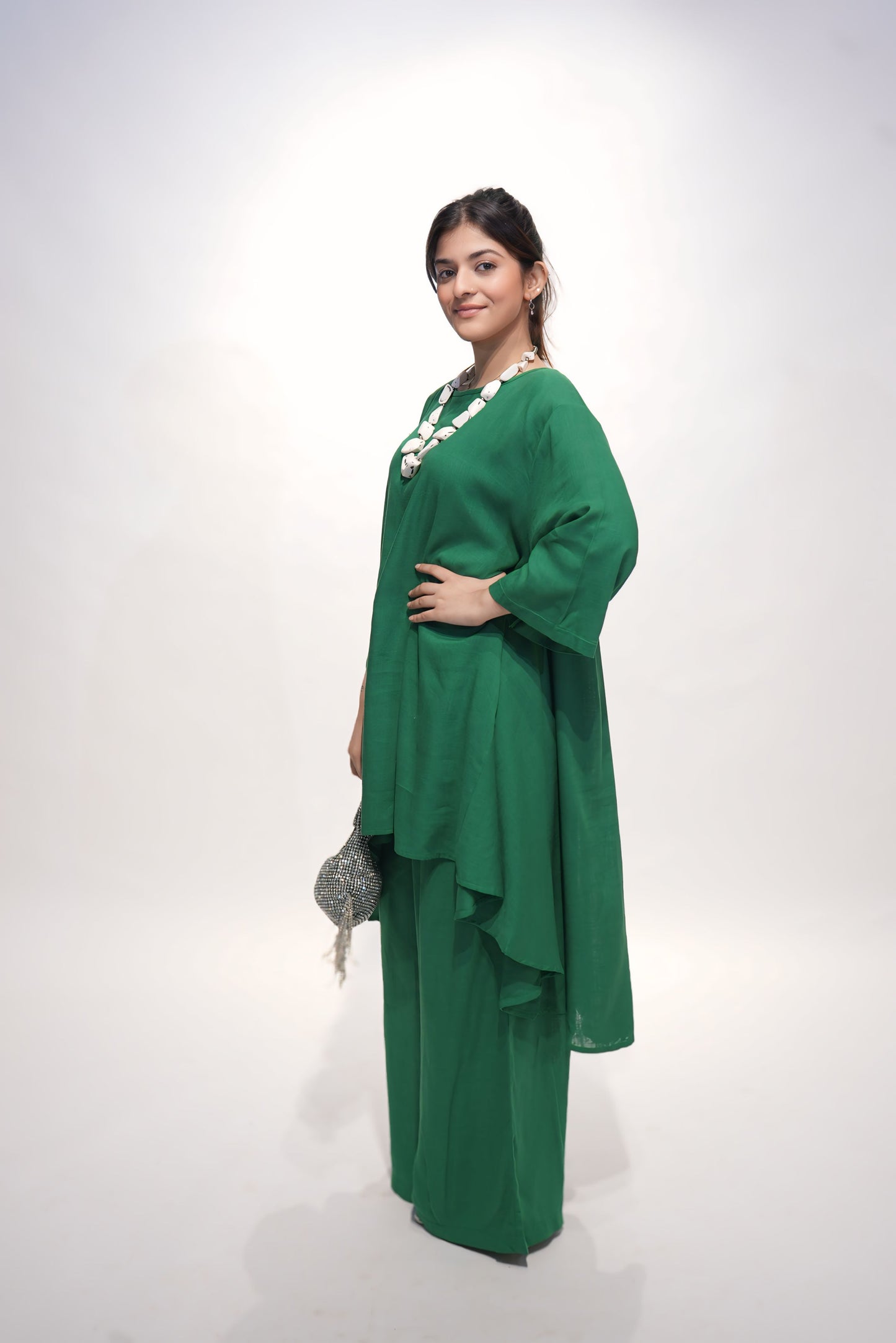 Emerald Elegance Co-Ord Set – Diva